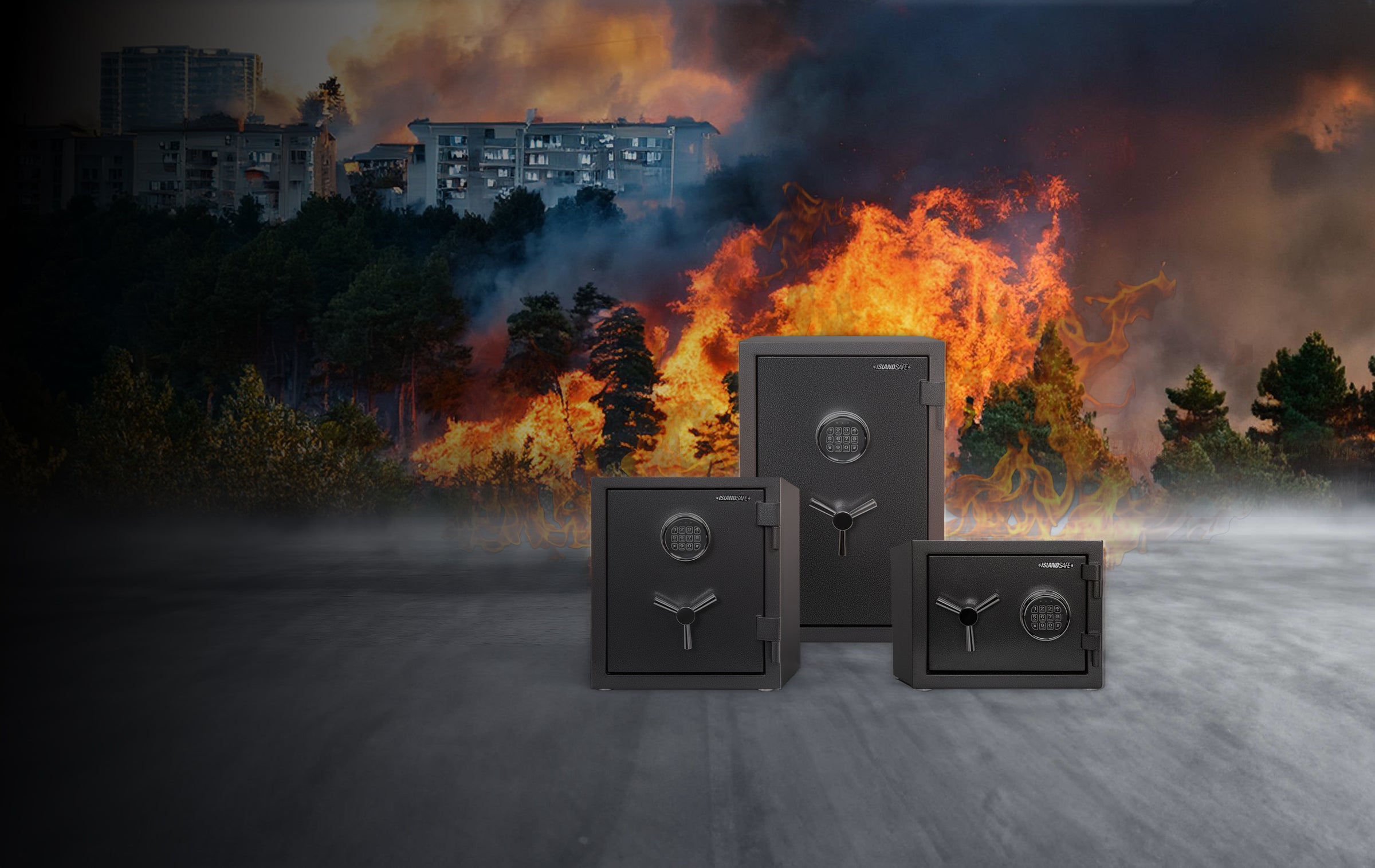 ISLANDSAFE Home Safe Box, Fireproof Safes, and Security Products