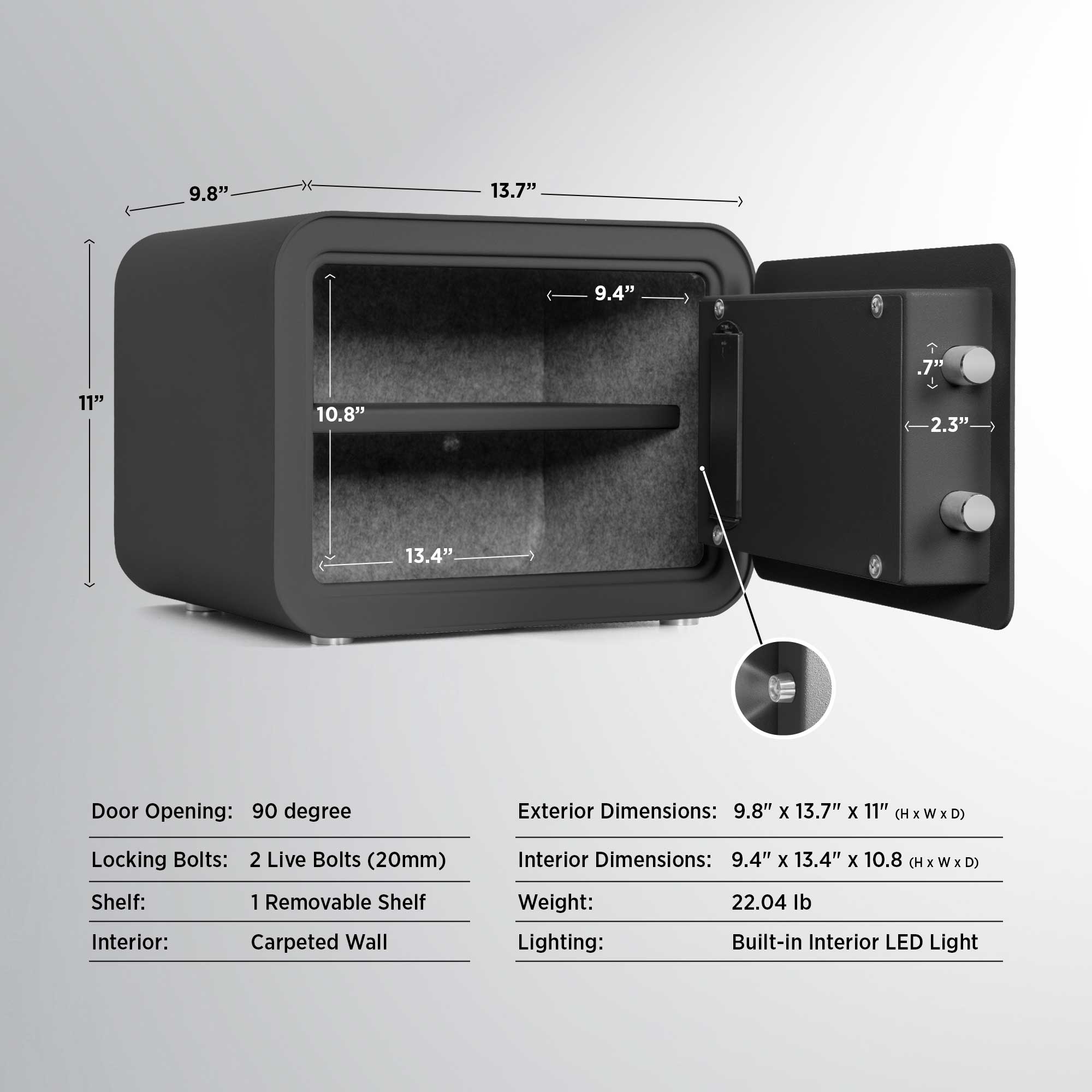 ISLANDSAFE Home Safe Box, Fireproof Safes, and Security Products